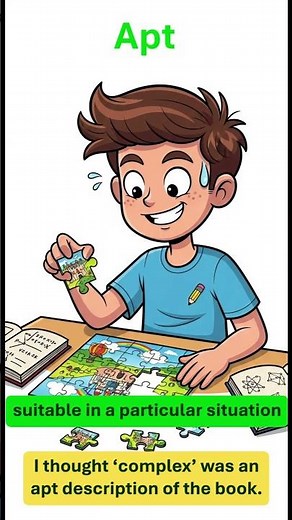 Apt | Learn the Meaning & Pronunciation of “Apt” with example sentence|English Vocabulary Explained