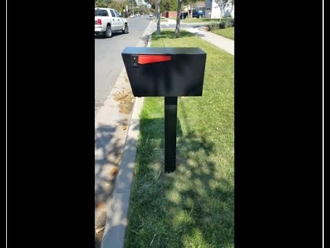 Review & Installation for Mail Boss 7121 In Ground Post