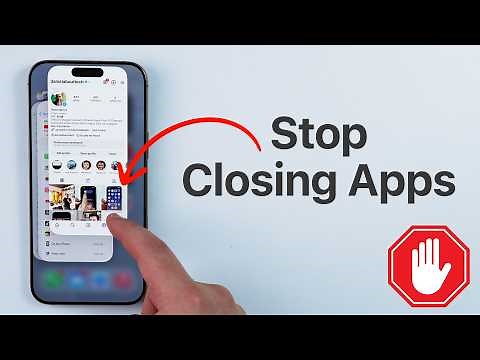 STOP Closing your iPhone Apps - You are Making it Worse....