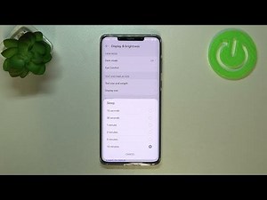How to Set Screen Timeout on HUAWEI Mate 50 - Change Timeout O...
