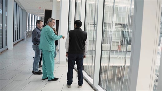 Our 300,000-square-foot Malone Family Tower includes 96 private patient rooms, 10 operating rooms, 9 procedure rooms, and 40 pre- and post-procedure beds. Focused on cardiac and cardiovascular care, the tower is an investment in our patients, our care team, and our region. So it's no surprise that our care team was pretty excited to check it out last week. | MaineHealth Maine Medical Center