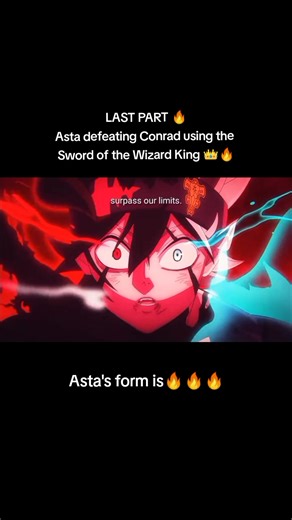 Asta's Form and Last Part Highlight in Black Clover