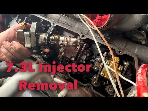 How to Pull 7.3L Powerstroke Injectors - Removing OBS 7.3L Diesel Injectors and Glow Plugs