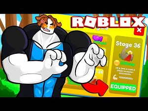 STAGE MAXIMO x100 MILLONES en LIFTING TITANS! (Roblox)