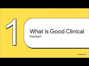 1.Intro to Good Clinical Practice