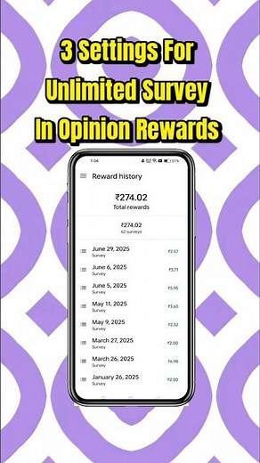 3 Setting For Unlimited Surveys In Google Opinion Rewards | Faster Google Opinion Rewards Surveys