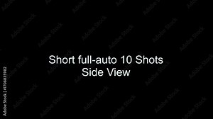 M4 Assault Rifle VFX Pack – Burst and Full-Auto Shots, Side, Front, Diagonal Muzzle Flash, 4K Overlay