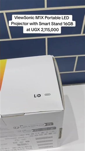 🎥✨ Light Up Your World with the ViewSonic M1X Portable LED Projector!