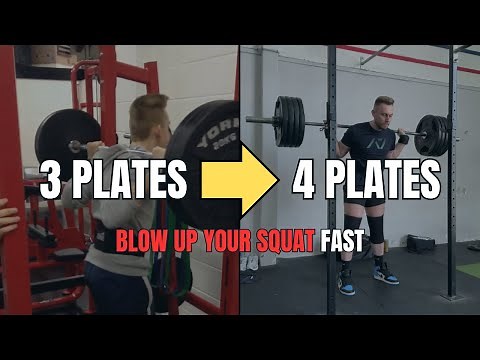 From 3 Plates to 4 Plates FAST (Squat Guide)