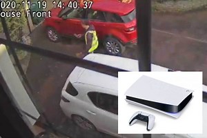 Rogue Amazon driver who drove off with birthday boy's PS5 has been fired