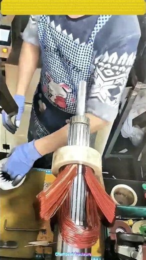 Assemblage d'un moteur électrique : Un puzzle de précision et de technique