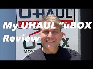 My UHAUL “UBOX” experience. An easy way to move