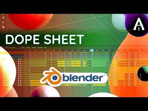 Dope Sheet | Blender Tutorial Animación