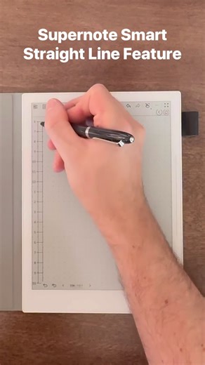 Enhance Your Journaling with Supernote's Straight Lines