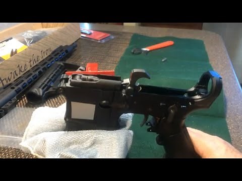 AR-15 Hammer and Lower Receiver install