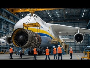 How The ENGINE Of The World's LARGEST Jet Plane Is Made