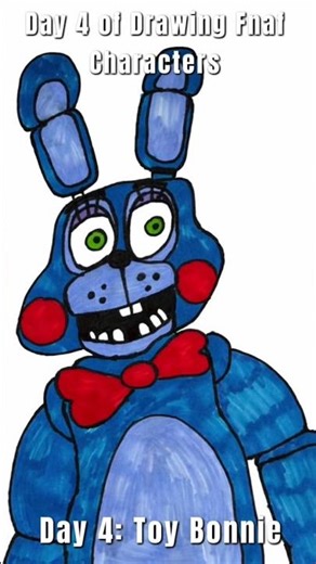 Day 4 📙4️⃣🕓 #fnaf #fivenightsatwariosfangame #art #drawing