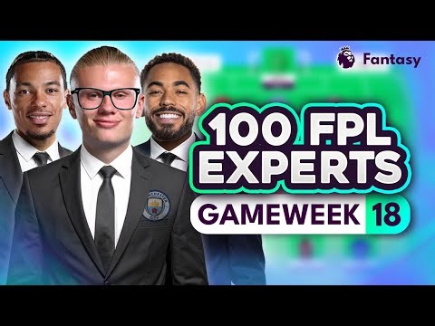 FPL GW18 EXPERT Transfer Trends & Best Captain! 🧠 100 Experts Reveal Gameweek 18 Team Plans