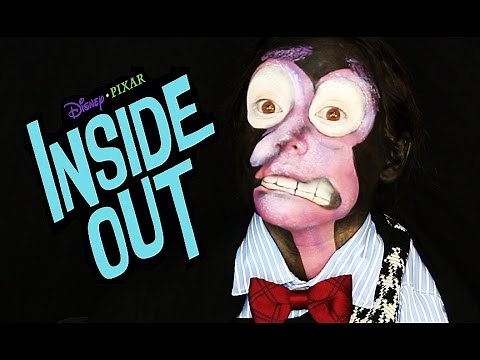 INSIDE OUT FEAR MAKEUP TUTORIAL! (Disney's Pixar Cosplay)