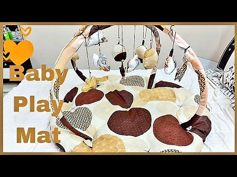 DIY Baby Play Mat /How to Make Baby Bed / Easy Sewing Tutorial @fazworld1788