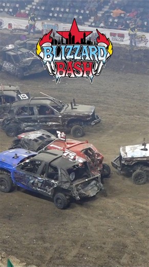 The 2025 Blizzard Bash is on November 12-15th at the Stormont Vail Event Center in Topeka, KS. Watch 300 drivers from across the country battle it out for over $260,000 in prize money. Get tickets at https://www.ticketmaster.com/blizzard-bash-tickets/artist/1514885 or order the live stream on DerbyNation.TV! | Smash It Demolition Derby