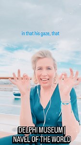 At the #Delphi Museum you stand where #Zeus’s eagles met … the centre of divine communication. 🦅 And where the bronze #Charioteer still gazes with calm intensity embodying the balance between human effort and divine grace. | Kristina Dryža