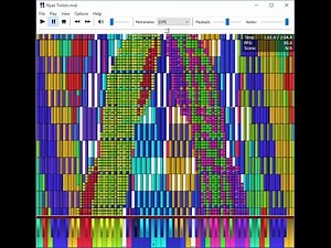 [BLACK MIDI]Nyan Trololo (1.1 million notes)~BusiedGem