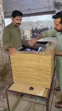 “Making of cardboard boxes”