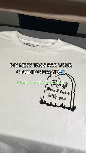 DIY Neck Tags with Cricut Vinyl Cutter!