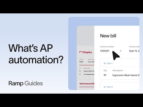 What is AP automation? A beginner's guide to AP