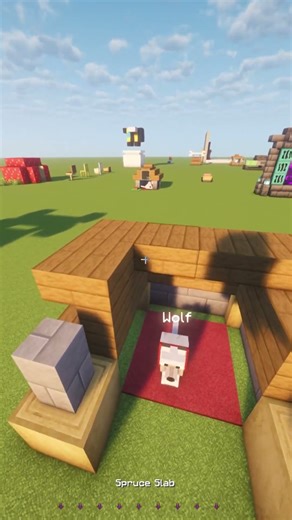 Ultimate Camouflage! 🦎 Hidden Swamp Dog House Hack #MinecraftJungle