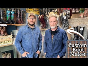 Visiting Custom Boot Maker Bobby Myers - Stillwater, OK