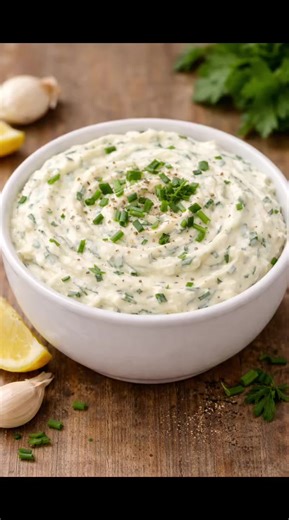 🧄 Creamy Garlic Herb Cream Cheese Dip. 📝 Ingredients \t•\t8 oz (225 g) cream cheese, softened \t•\t½ cup sour cream (or Greek yogurt for a lighter vibe) \t•\t1–2 cloves garlic, very finely minced or grated \t•\t2 tbsp fresh chives, finely chopped \t•\t1 tbsp fresh parsley, chopped \t•\t1 tbsp fresh dill (optional but amazing) \t•\t1–2 tbsp lemon juice (to taste) \t•\t½ tsp salt \t•\t¼ tsp black pepper \t•\t2–3 tbsp milk (as needed for desired consistency) ⸻ 🥣 Instructions \t1.\tMake it creamy