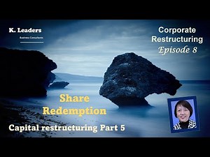 Corporate Restructuring Series Episode 8 - Share redemption