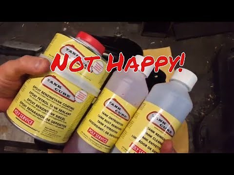 Part 1, Fuel Tank Cleaning, Sealing, Resin Lining, Restoration & Ultrasonic Cleaning, Tank Cure