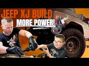 Jeep XJ Build - Upgrade to a Jeep WJ Steering Pump to Handle those Big Old Tires!