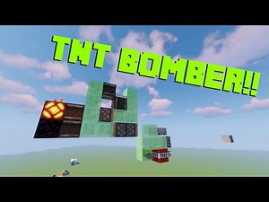 How To Make a TNT Bomber Minecraft 1.16 Java | Minute Minecraft Tips