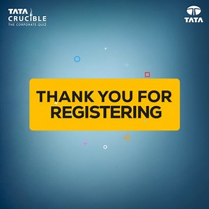 1.6K views · 12 reactions | A big shout-out to all the quiz aficionados for the record number of registrations for the Tata Crucible Corporate Quiz.  Your curiosity has led you here, and we're thrilled to have you onboard! Let's embark on this journey of knowledge together. Stay tuned for a quizzical adventure! #TataCrucible #TataCrucibleTurns20 #TataCrucibleCorporateQuiz #CorporateQuiz2024 #CorporateQuiz | Tata Crucible | Facebook
