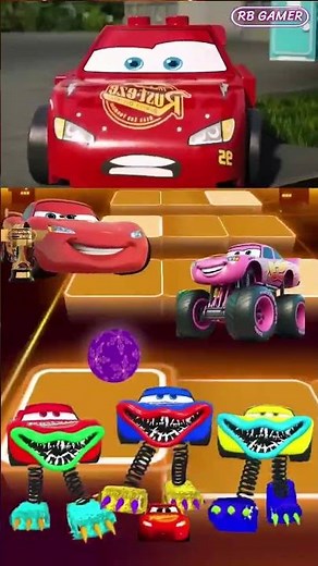 Lightning McQueen vs Cars 2