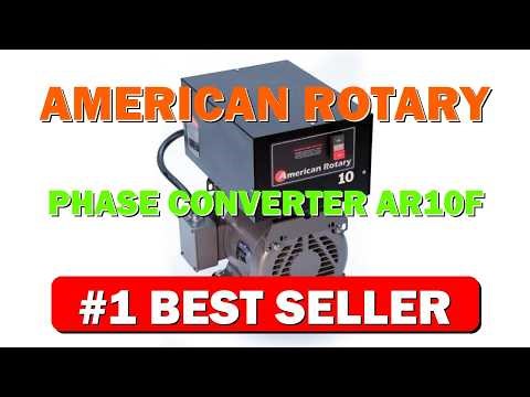 American Rotary Phase Converter AR10F Floor Unit 10 HP|Can Start - B010UNMAB8