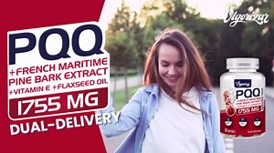 200 mg Pycnogeno with PQQ, Premium French Maritime Pine Bark Extract, Unique Dual-Delivery for Maximum Absorption, Pine Bark Extract for Vascular & Heart & Joint Function - 60 Vegan Softgels