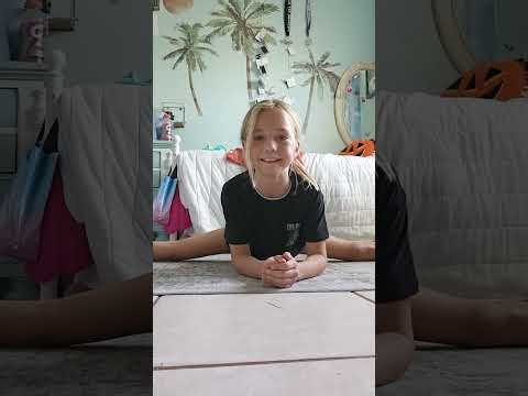 Teen Cheerleader Stretch Routine 🔥 Improve Flexibility Fast