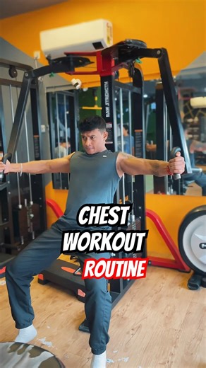 Chest Workout Routine | High Volume Chest Day Exercises 🔥 #shorts