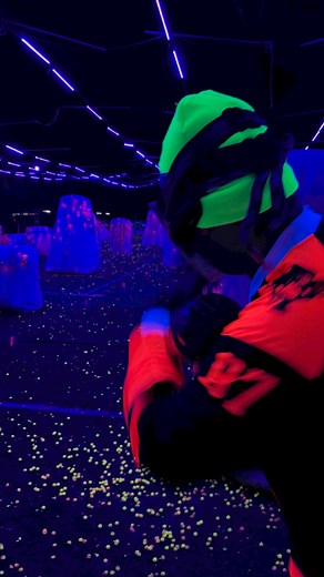 Glow in the dark paintball 🤘🏼 | Yosh Designs