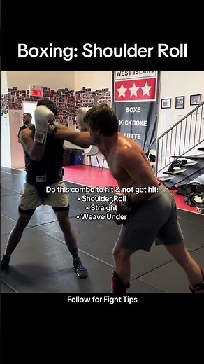 Boxing: How to shoulder roll