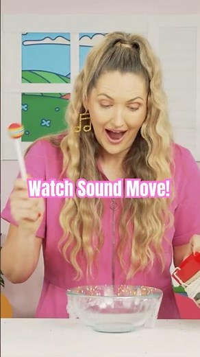 How do we SEE sound? Easy! Try this experiment #funforkids #soundwaves #scienceforkids