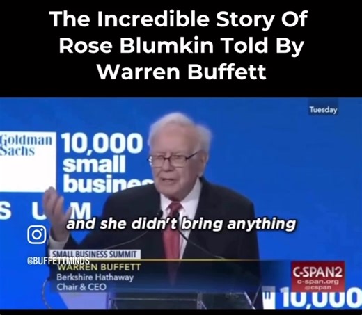 459K views · 7.6K reactions | The Inspiring Journey of Rose Blumkin:...