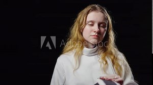 Portrait Of Beautiful Young Sportswoman Putting Fencing Mask And Preparing To Match, Healthy Life