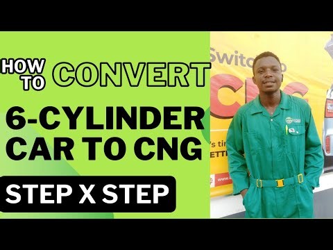 Conversion of 6-cylinder vehicle to CNG
