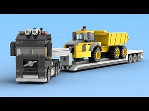 LEGO Mini Volvo F12 & A60H Heavy Haulage 🚛💨 | Epic Construction Build!